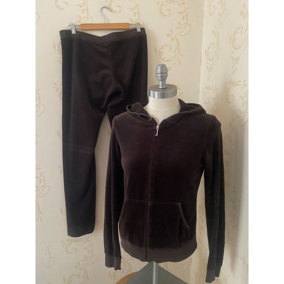 Juicy Couture | Pants & Jumpsuits | 2pc Juicy Couture Velour Matching ...